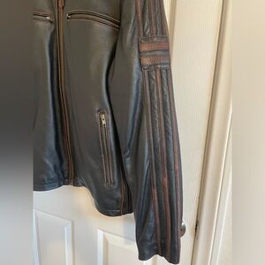 Black Rivet | Jackets & Coats | Black Rivet Antique Style Motorcycle ...